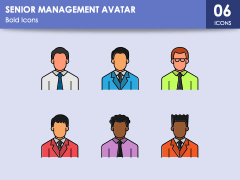 Senior Management Avatar for PowerPoint and Google Slides - PPT Slides