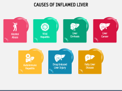 Inflamed Liver PowerPoint and Google Slides Template - PPT Slides