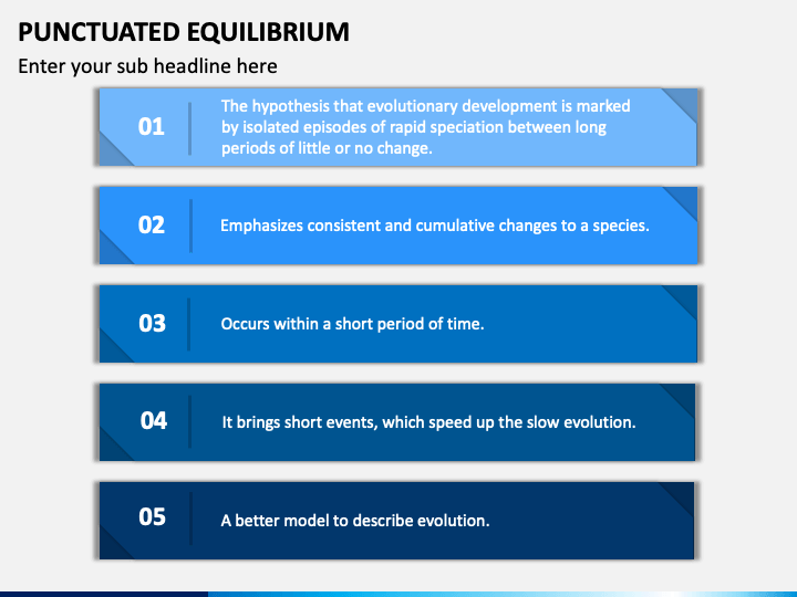 Punctuated Equilibrium PowerPoint and Google Slides Template - PPT Slides