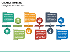 Creative Timeline PowerPoint and Google Slides Template - PPT Slides