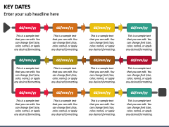 Key Dates PowerPoint and Google Slides Template - PPT Slides