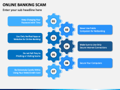Online Banking Scam PowerPoint and Google Slides Template - PPT Slides