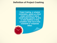 Project Crashing PowerPoint and Google Slides Template - PPT Slides