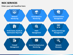 NOC Services PowerPoint and Google Slides Template - PPT Slides