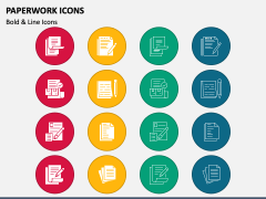 Paperwork Icons for PowerPoint and Google Slides - PPT Slides