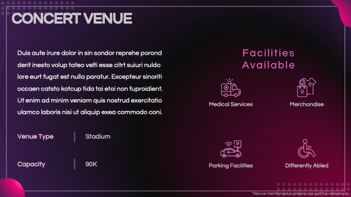 Free - Live Concert Theme for PowerPoint and Google Slides - PPT Slides