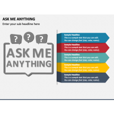 Ask us Anything PowerPoint Template and Google Slides Theme