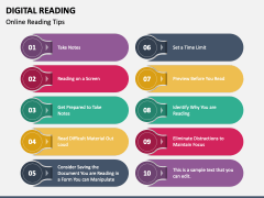 Digital Reading PowerPoint and Google Slides Template - PPT Slides