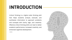 Free - Critical Thinking in Education PowerPoint and Google Slides ...