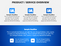 Blue Pitch Deck for PowerPoint and Google Slides - PPT Slides