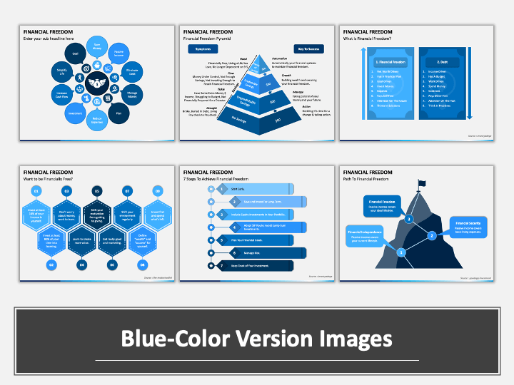 Financial Freedom PowerPoint and Google Slides Template - PPT Slides