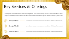 Gold Presentation Theme for PowerPoint and Google Slides - PPT Slides