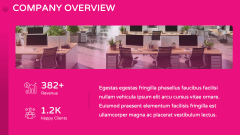 Pink Background Theme for PowerPoint and Google Slides - PPT Slides