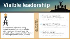 Visible Leadership PowerPoint and Google Slides Template - PPT Slides