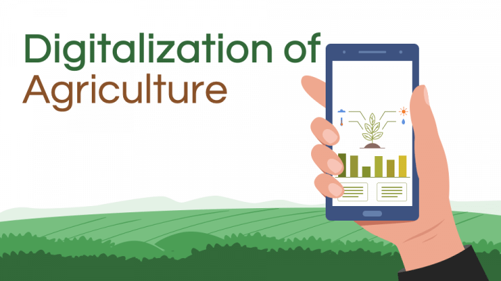 Digitalization of Agriculture PowerPoint and Google Slides Template ...