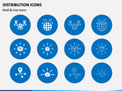 Distribution Icons for PowerPoint and Google Slides - PPT Slides