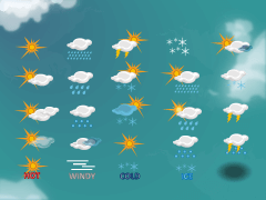 Free - Weather Forecast Slides for PowerPoint and Google Slides