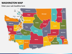 Washington Map for PowerPoint and Google Slides - PPT Slides
