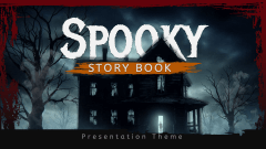 Free - Spooky Story Book Presentation Theme for PowerPoint and Google ...