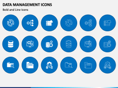 Data Management Icons for PowerPoint and Google Slides - PPT Slides