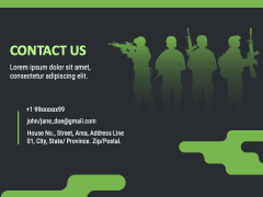 Free - Soldier Presentation Theme for PowerPoint and Google Slides