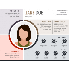 Animated Corporate Profile PowerPoint Template and Google Slides Theme