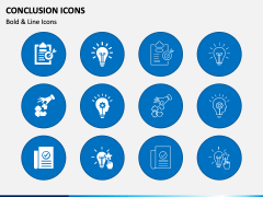 Conclusion Icons for PowerPoint and Google Slides - PPT Slides