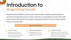 Binge Eating Disorder PowerPoint and Google Slides Template - PPT Slides