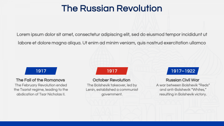 Free - History of Russia PowerPoint and Google Slides Template - PPT Slides