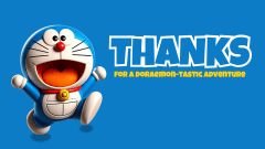 Free - Doraemon Theme for PowerPoint and Google Slides - PPT Slides