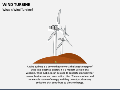 Wind Turbine PowerPoint and Google Slides Template - PPT Slides