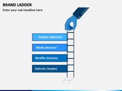 Brand Ladder PowerPoint and Google Slides Template - PPT Slides