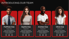 Red and Black Presentation Theme for PowerPoint and Google Slides - PPT ...