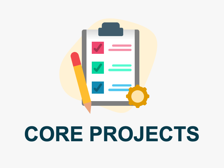 Core Projects PowerPoint and Google Slides Template - PPT Slides