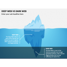 Dark Web PowerPoint Template and Google Slides Theme