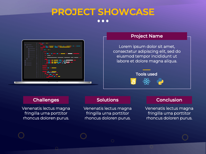 Software Developer Portfolio Presentation for PowerPoint and Google ...