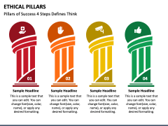 Ethical Pillars PowerPoint and Google Slides Template - PPT Slides