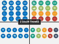 Wifi And Wireless Icons for PowerPoint and Google Slides - PPT Slides