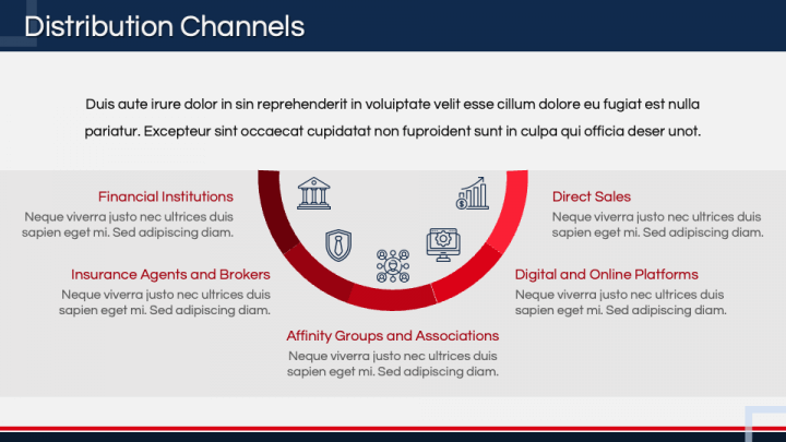 Insurance Company Pitch Deck for PowerPoint and Google Slides - PPT Slides