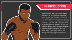 Free - Muhammad Ali PowerPoint and Google Slides Template - PPT Slides