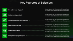 Selenium Testing PowerPoint and Google Slides Template - PPT Slides