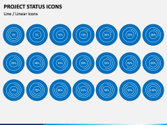 Project Status Icons for PowerPoint and Google Slides - PPT Slides