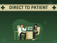 Direct to Patient PowerPoint and Google Slides Template - PPT Slides