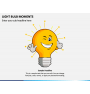 Light Bulb Person PowerPoint Template and Google Slides Theme