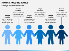 Human Holding Hands PowerPoint and Google Slides Template - PPT Slides