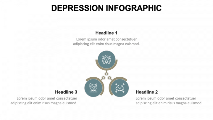 Depression Infographics for PowerPoint and Google Slides - PPT Slides