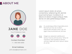 Free - Creative Resume PowerPoint Template and Google Slides Theme
