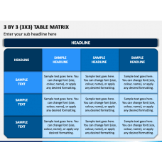 Matrix Table Infographics Templates for PowerPoint and Google Slides ...