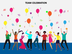 Team Celebration for PowerPoint and Google Slides - PPT Slides