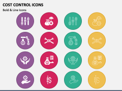 Cost Control Icons for PowerPoint and Google Slides - PPT Slides